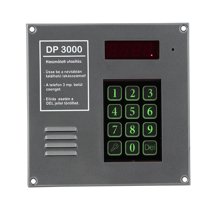 DP3000 kaputelefon központ DP3000